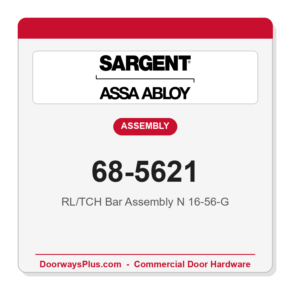 Sargent 68-5621 Bar Assembly | Exit Device Parts